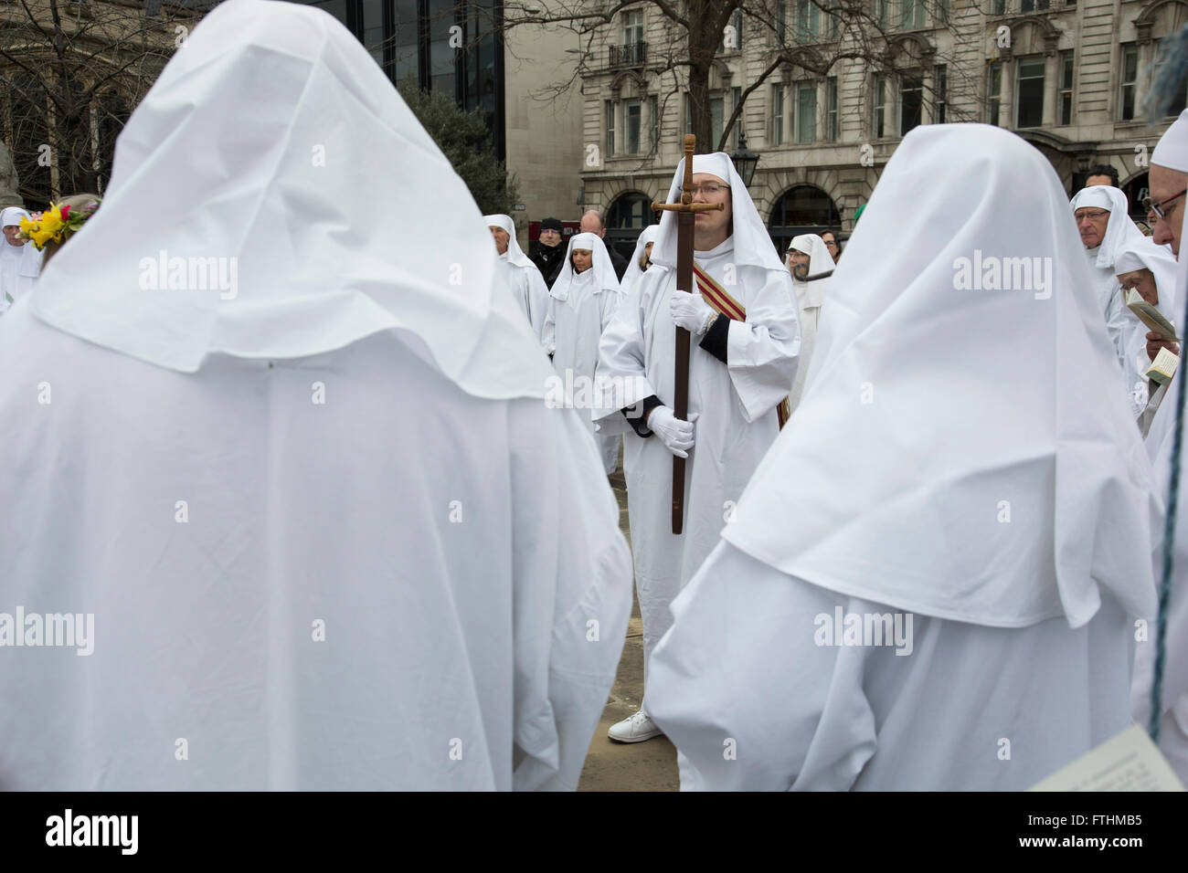 The Druid Order Spring Equinox ceremony held at Tower Hill Terrace in ...