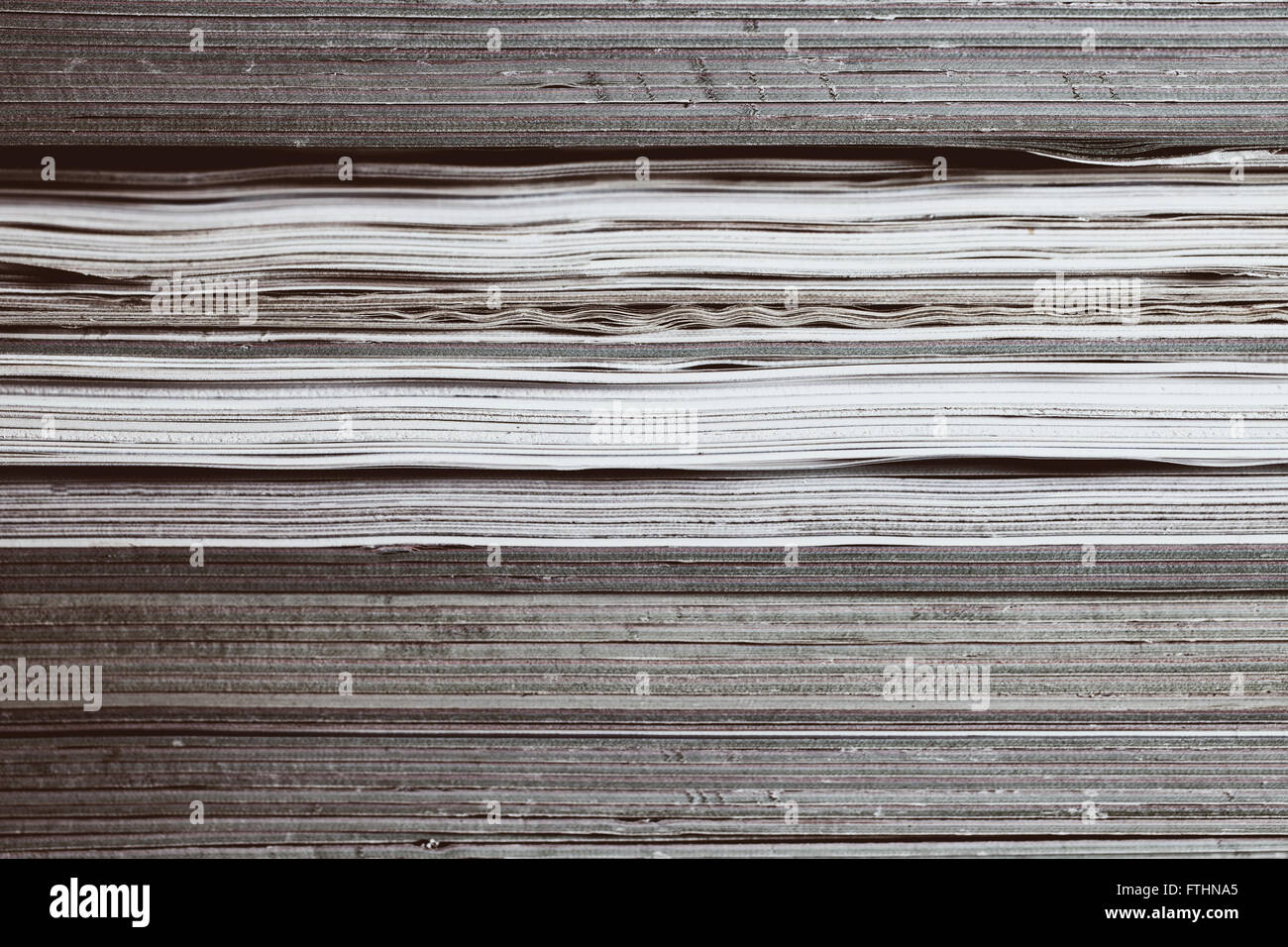Texture of magazine pages macro Stock Photo - Alamy
