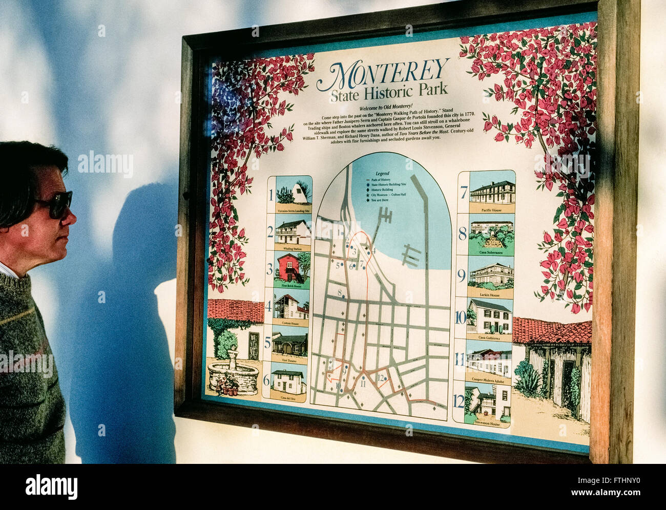 California tourist attractions map High Resolution Stock Photography ...