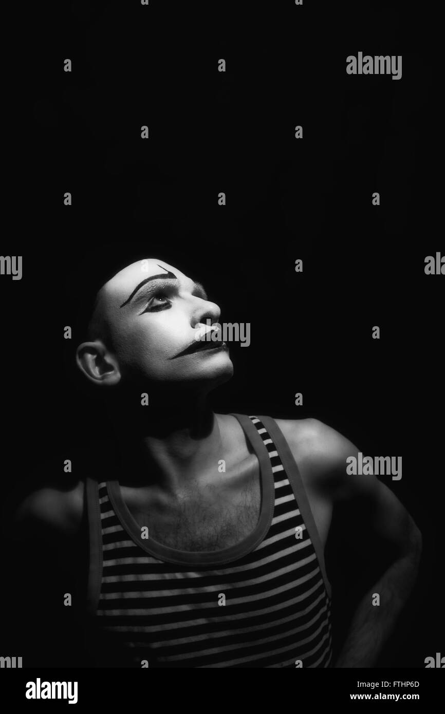 Sad people black Black and White Stock Photos & Images - Alamy