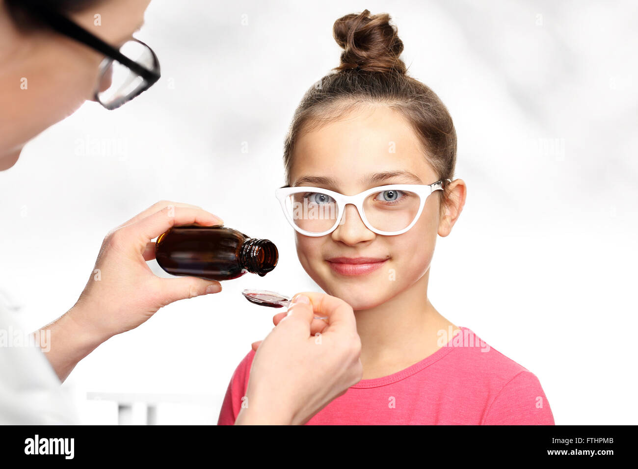 Cough syrup child hi-res stock photography and images - Alamy