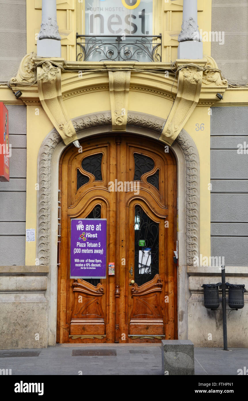 decorative architecture Valencia Spain Stock Photo - Alamy