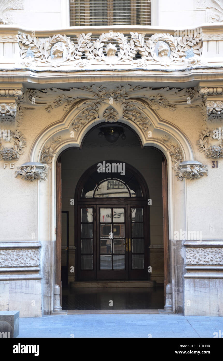 decorative architecture Valencia Spain Stock Photo - Alamy