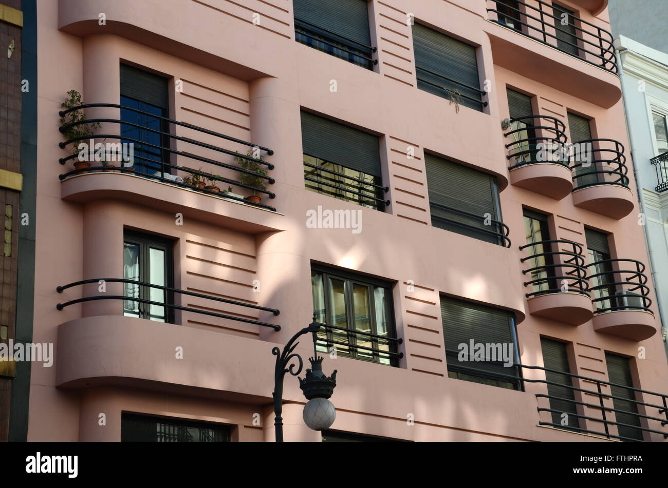 decorative architecture Valencia Spain Stock Photo - Alamy