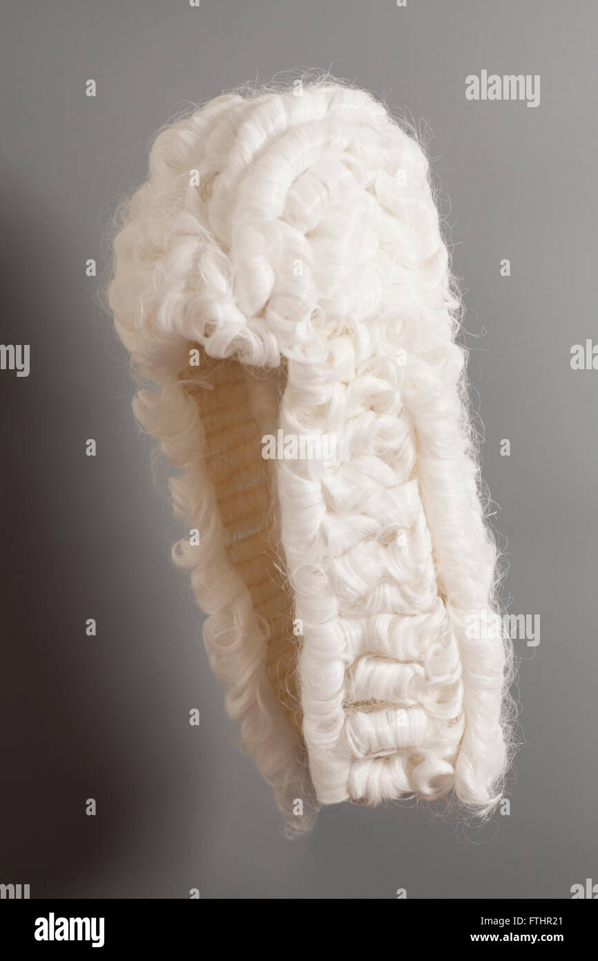 Judge wig hi-res stock photography and images - Alamy
