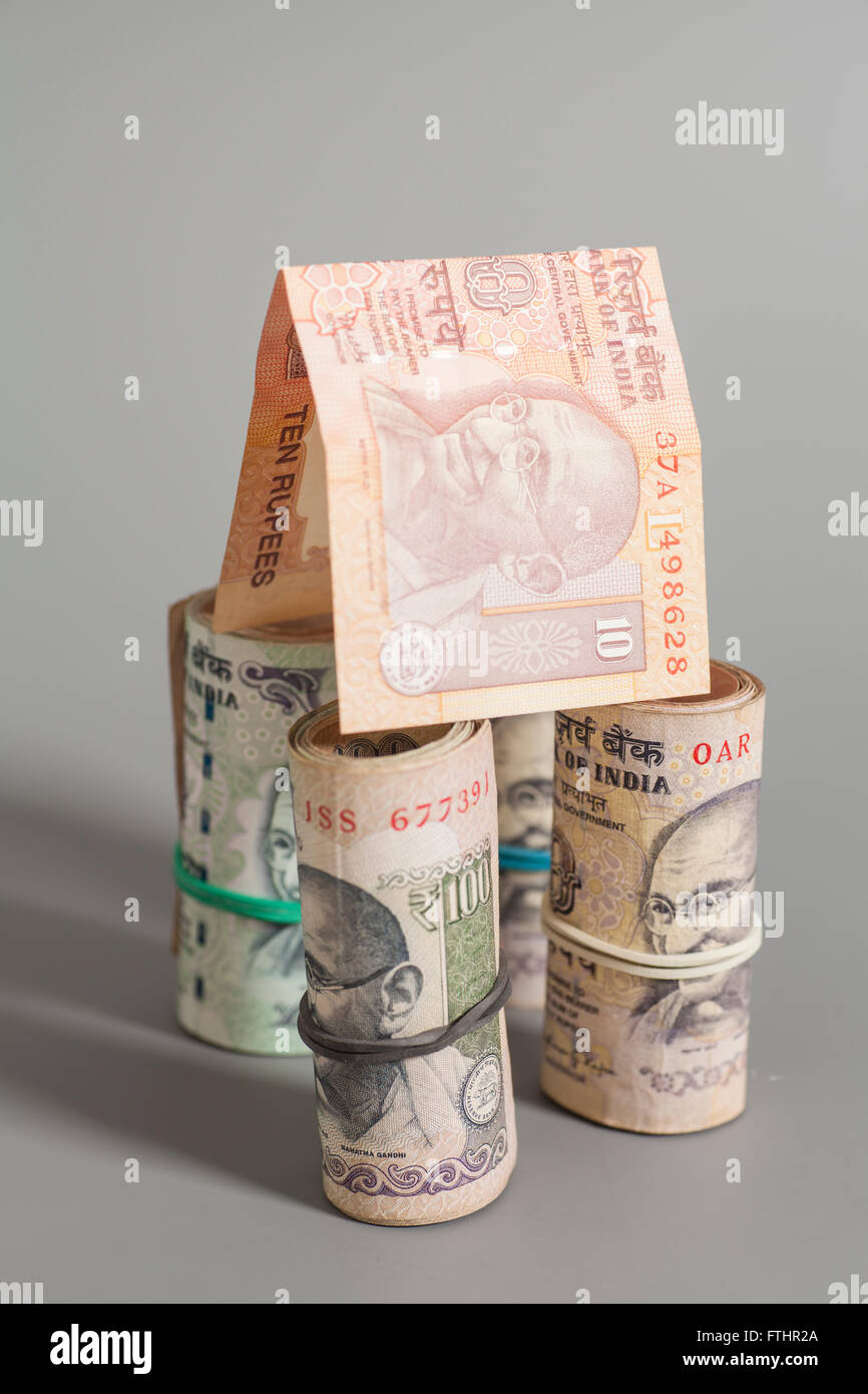 Rupee house hi-res stock photography and images - Alamy