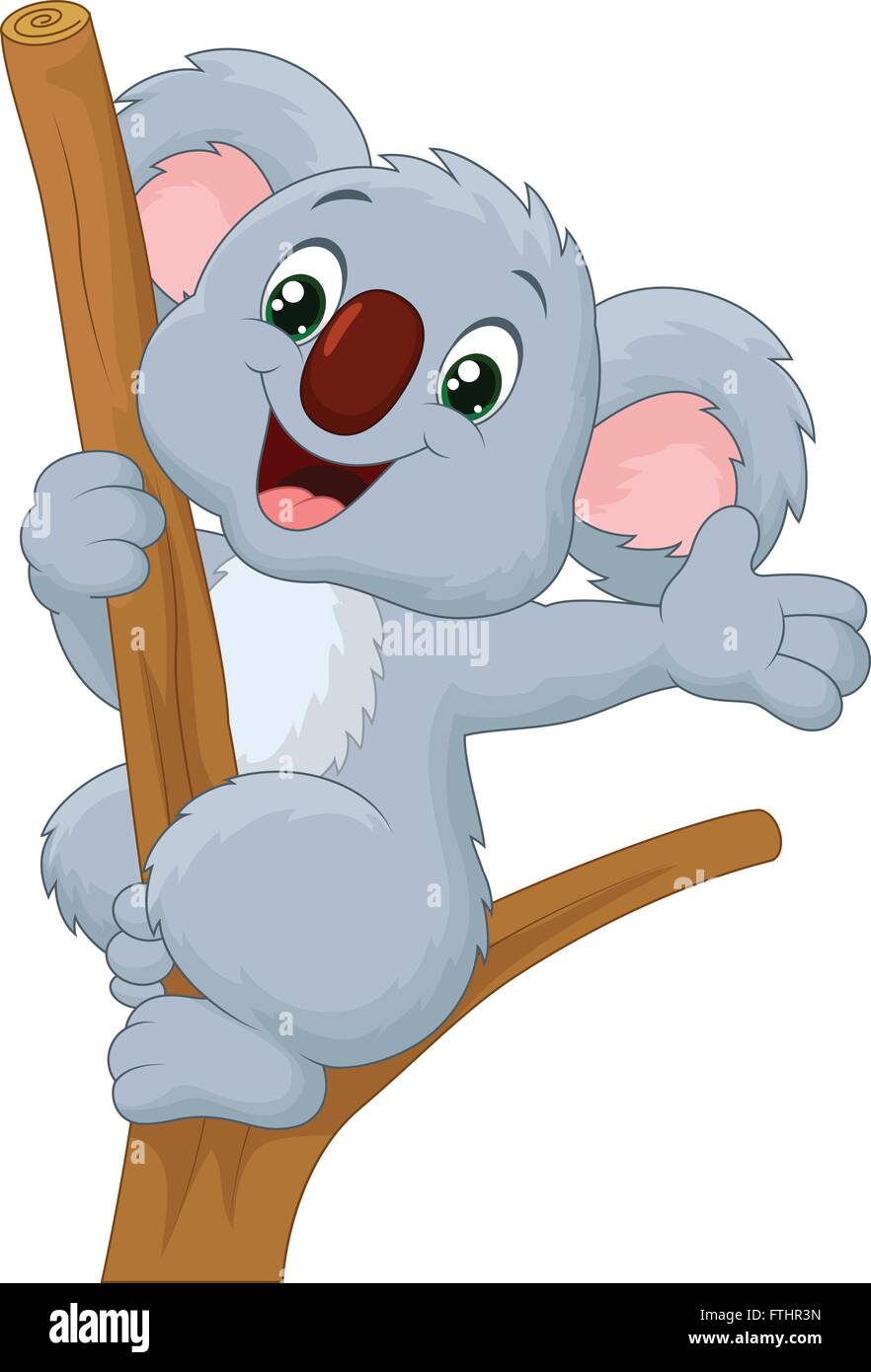 Waving koala hi-res stock photography and images - Alamy