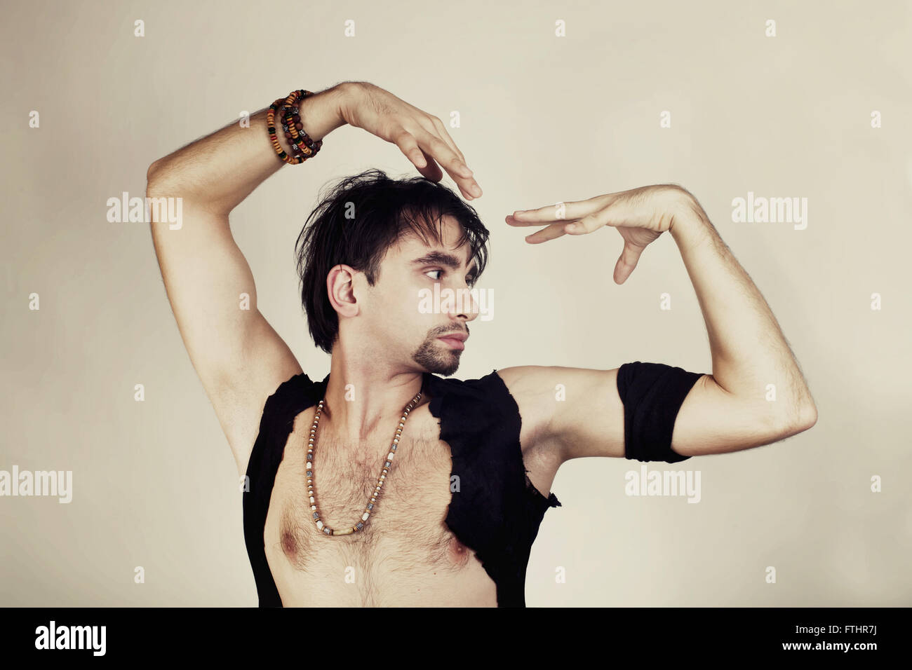 Young man flamenco dancer isolated on awhite background Stock Photo - Alamy