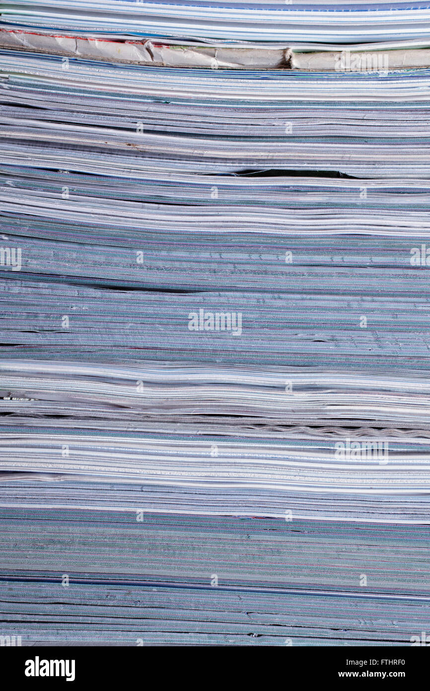 Magazine texture hi-res stock photography and images - Alamy