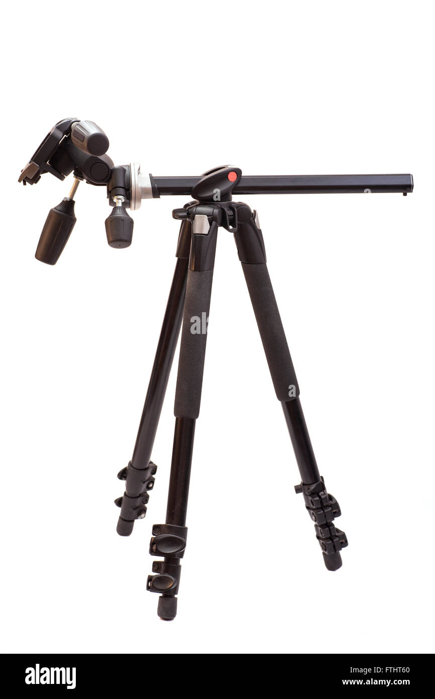 Modern tripod isolated on white background Stock Photo - Alamy