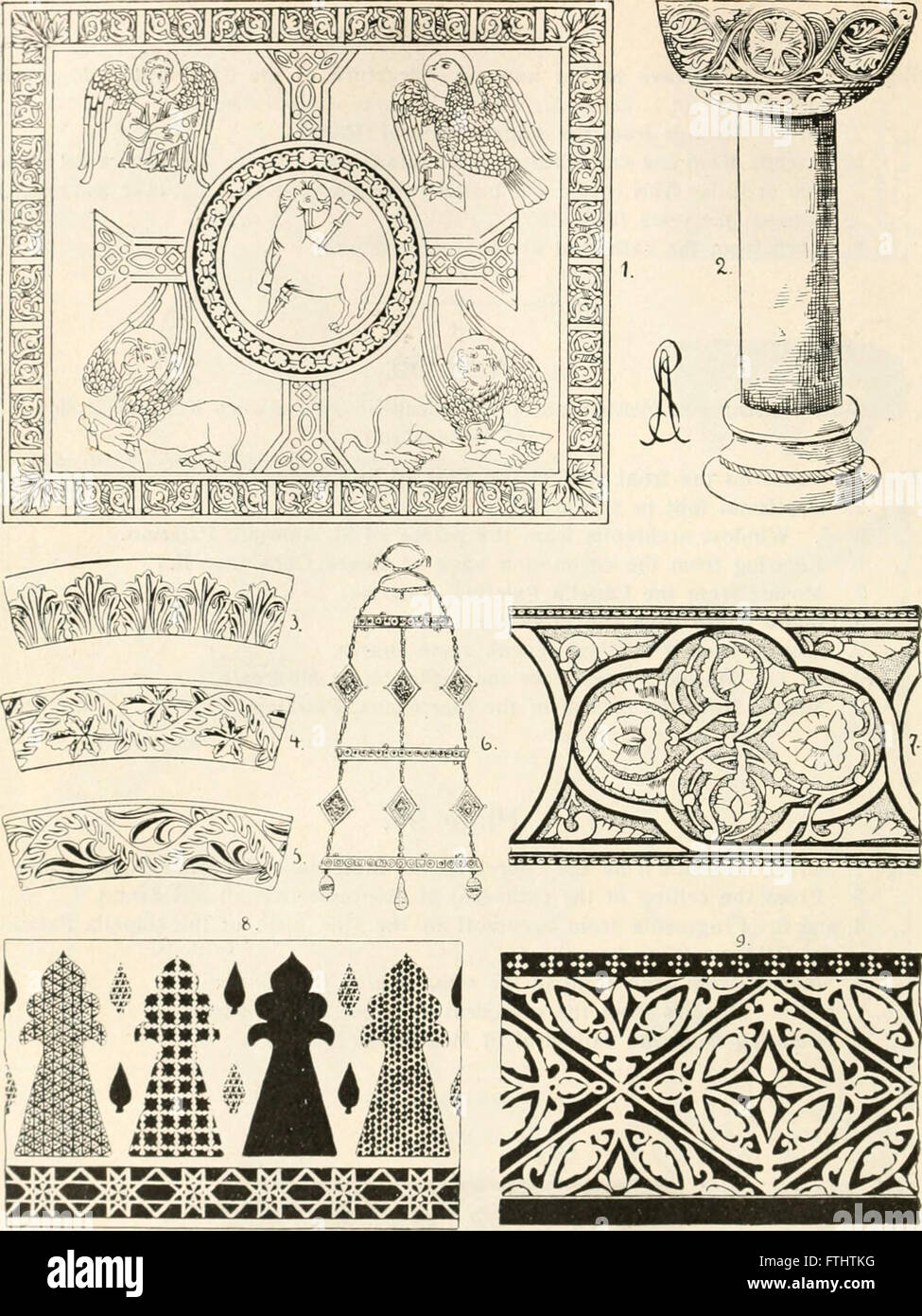 A handbook showcasing historical ornamentation styles through design ...