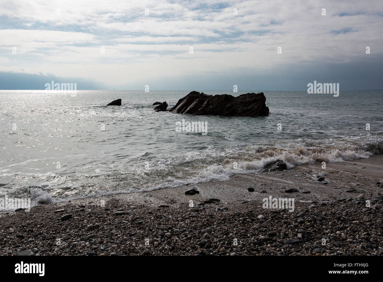 Beautiful Coves near the Lizard Cornwall Stock Photo - Alamy