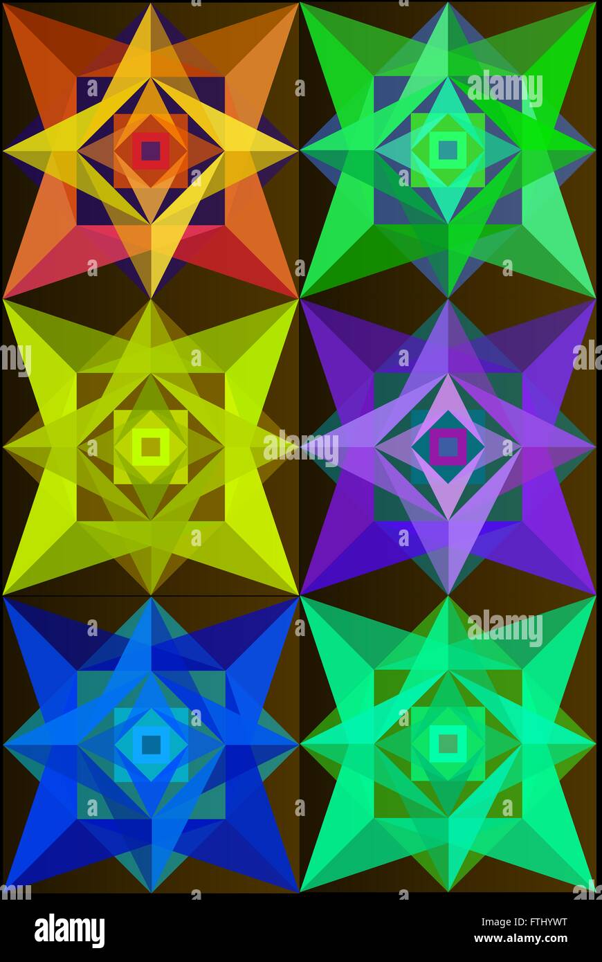 2d shapes hi-res stock photography and images - Alamy