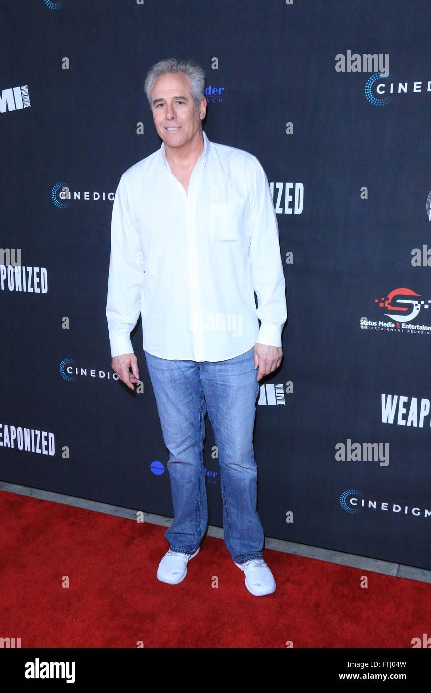 Los Angeles Premiere of 'Weaponized' - Arrivals Featuring: John ...