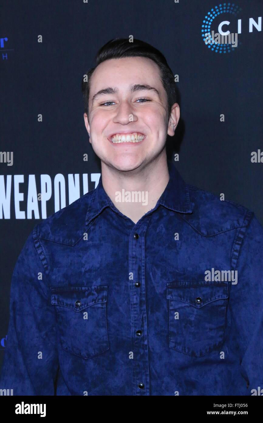 Los Angeles Premiere of 'Weaponized' - Arrivals Featuring: Noah Dahl ...