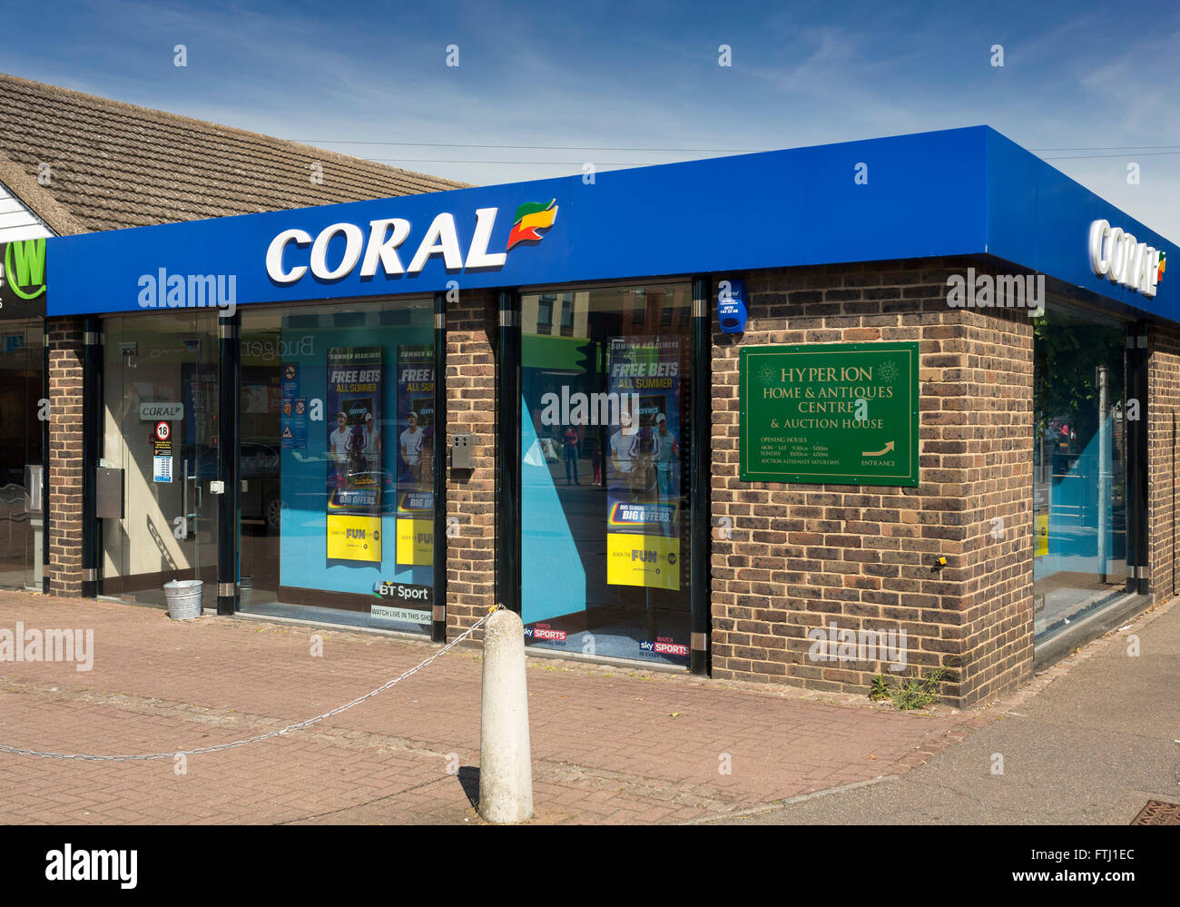 Coral betting shop hi-res stock photography and images - Alamy