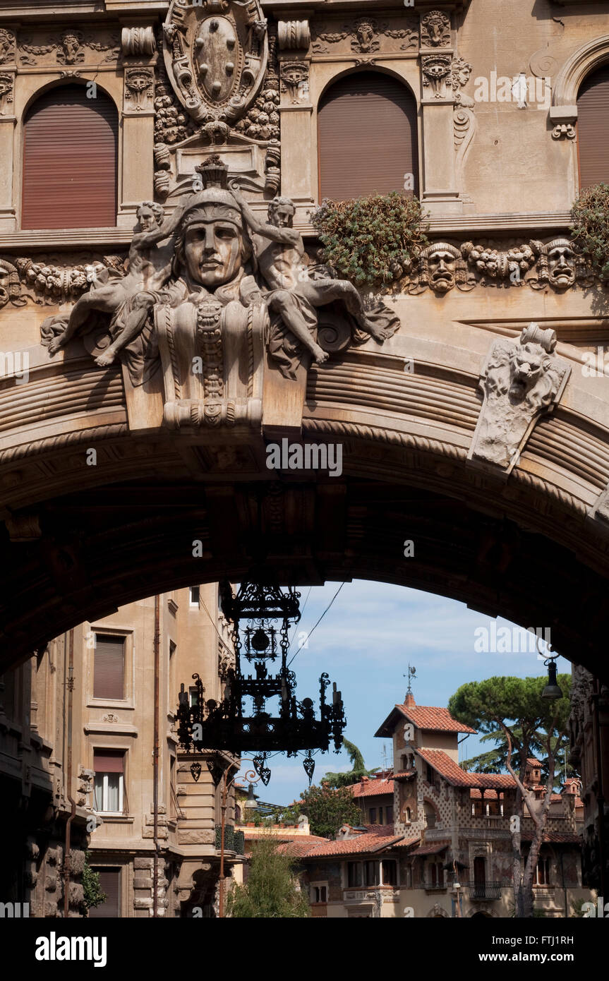 Coppede rome hi-res stock photography and images - Alamy