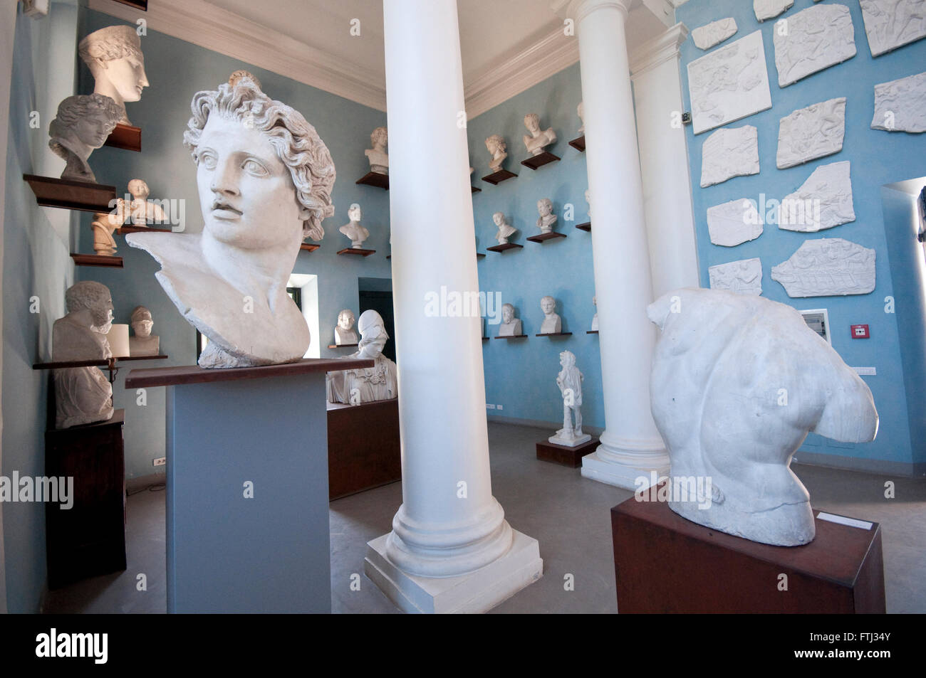 Italy, Lazio, Rome, Villa Medici, French Academy , Gallery of Plaster ...