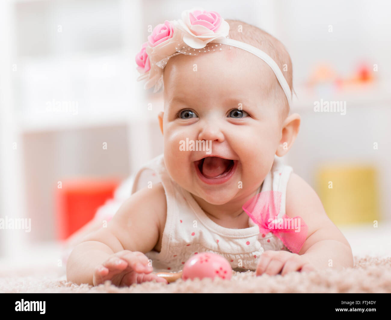 Female human infant child hi-res stock photography and images - Alamy