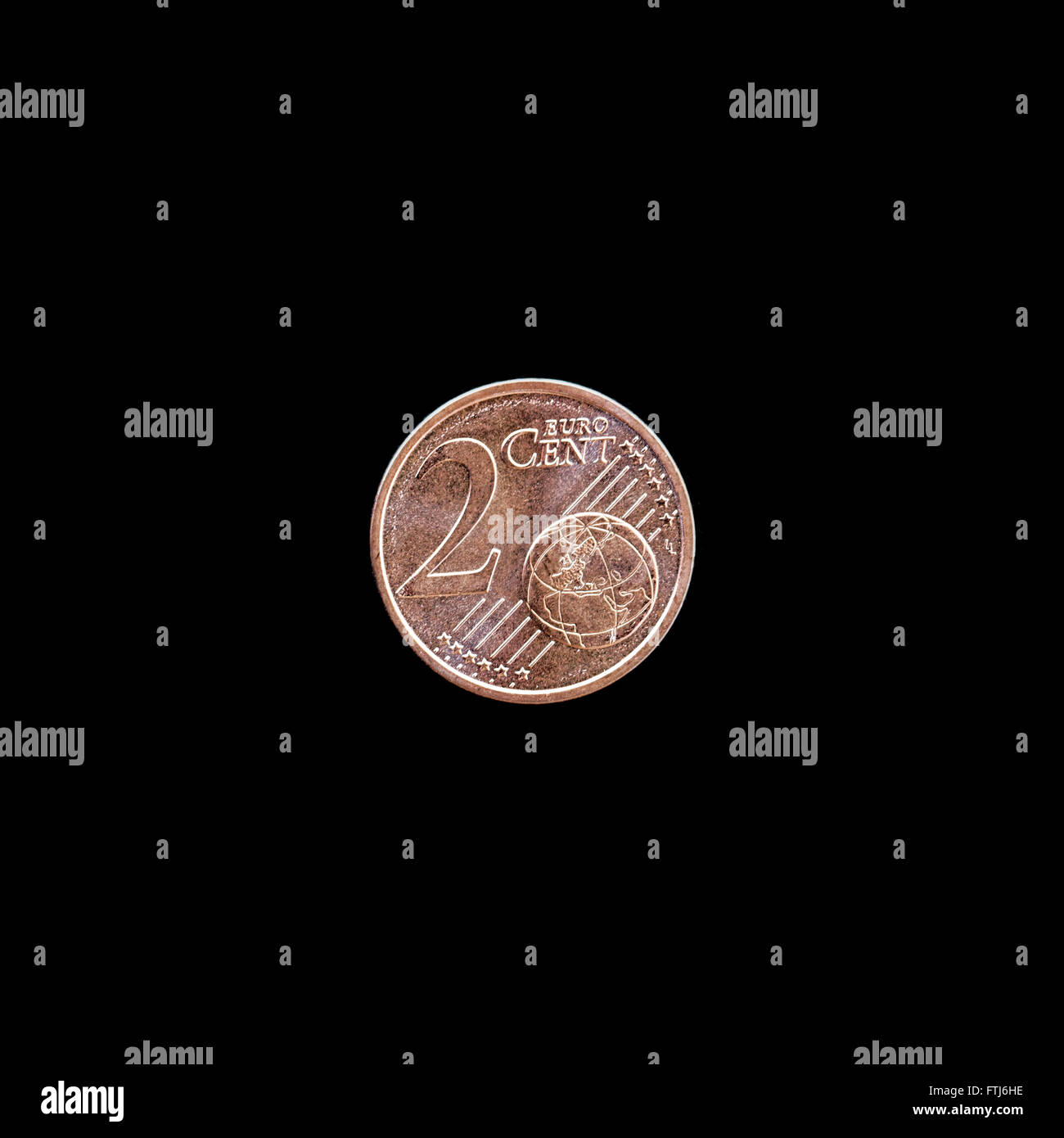 Euro coin close up hi-res stock photography and images - Alamy