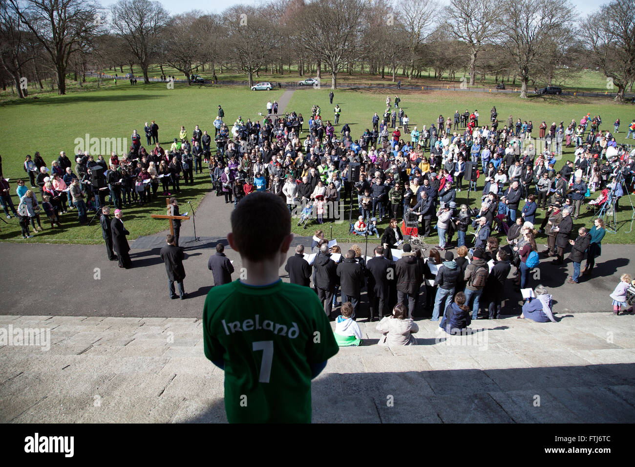 Ireland dublin ceremony easter hi-res stock photography and images - Alamy