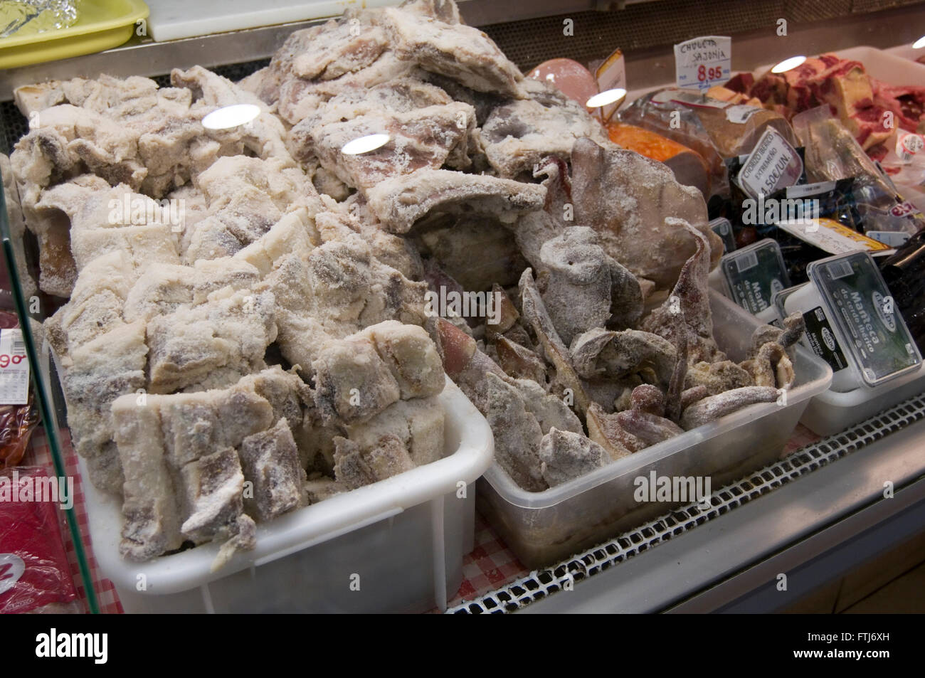 Salt Salted Pork Cured Meat Meats Persevered Preservation Spanish Ears Trotters Joint Joints