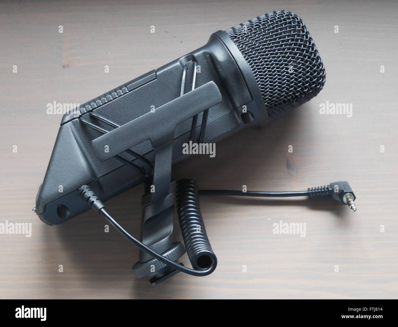 Microphone for SLR Stock Photo - Alamy