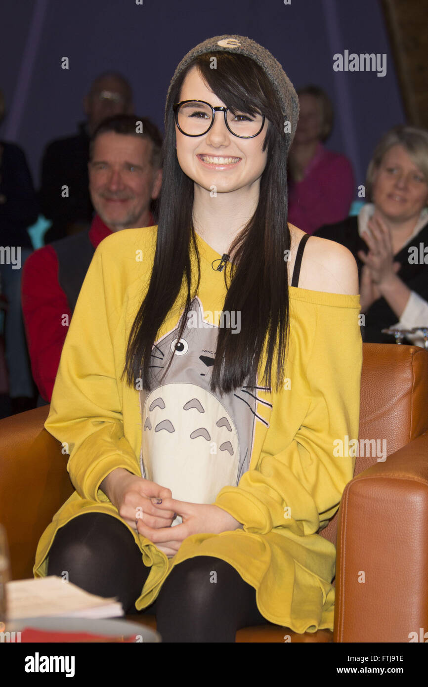 German NDR TV Talkshow NDR Talk Show at NDR-Studio Featuring: Jamie Lee ...