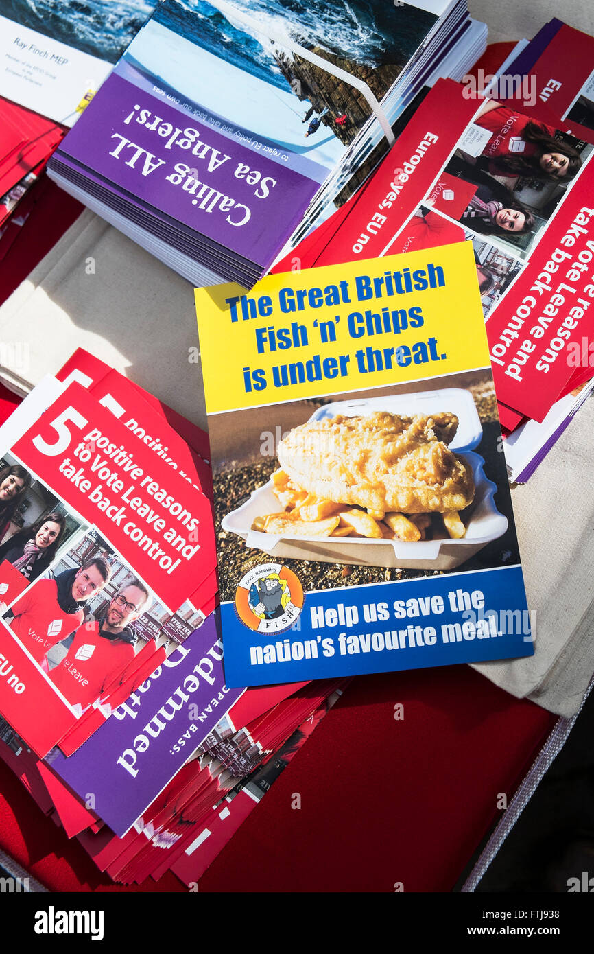 Bret - A variety of leaflets supporting the UK exit from the European ...