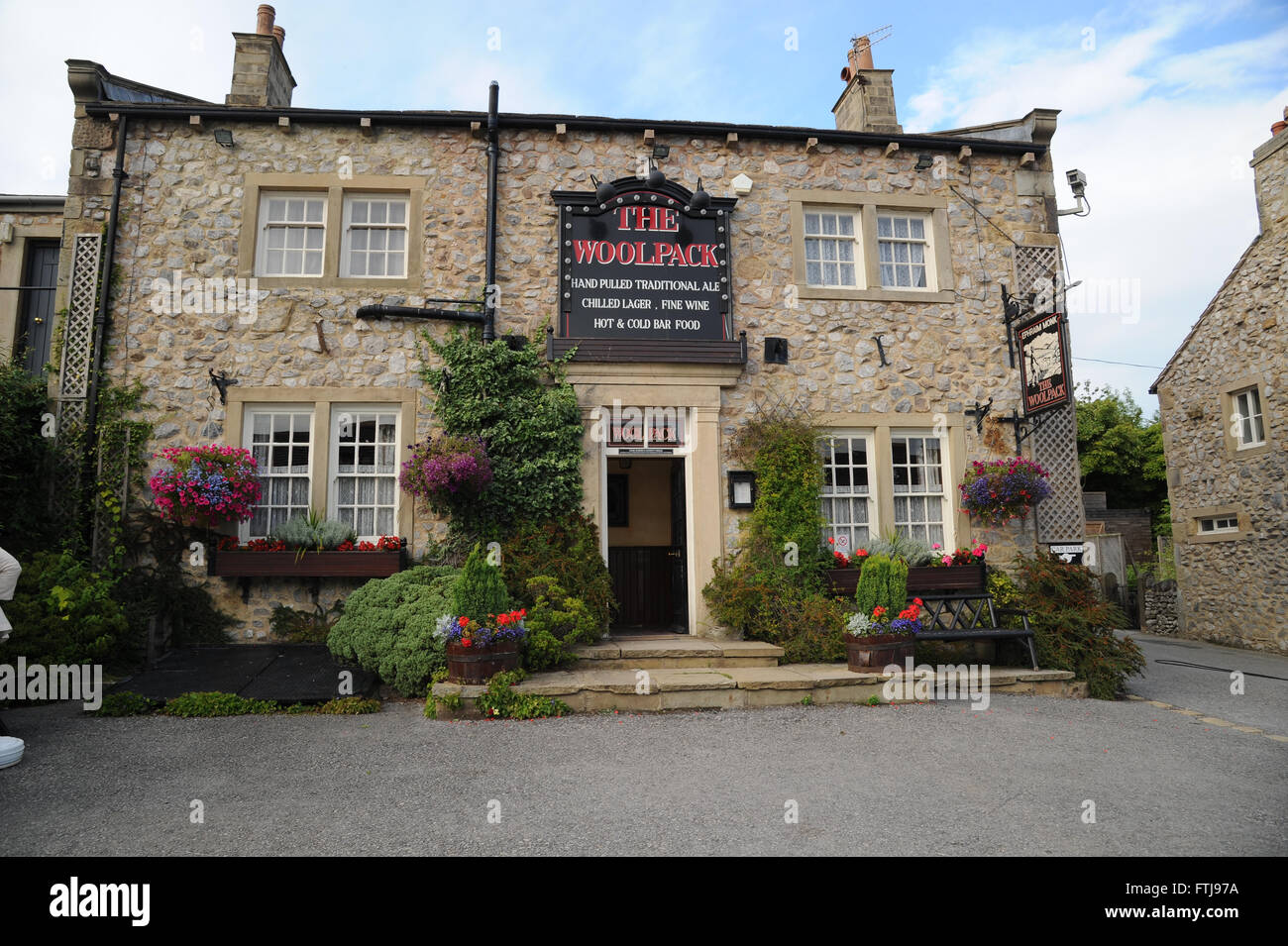 The Woolpack, General views of the set on location of Itv soap ...