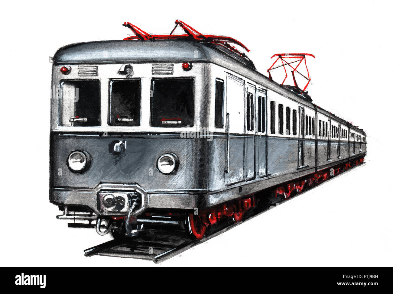 Multiple unit train Cut Out Stock Images & Pictures - Alamy