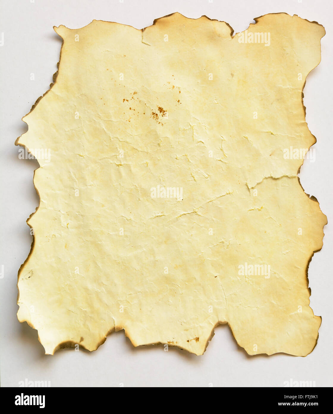 Burnt old paper background Stock Photo - Alamy