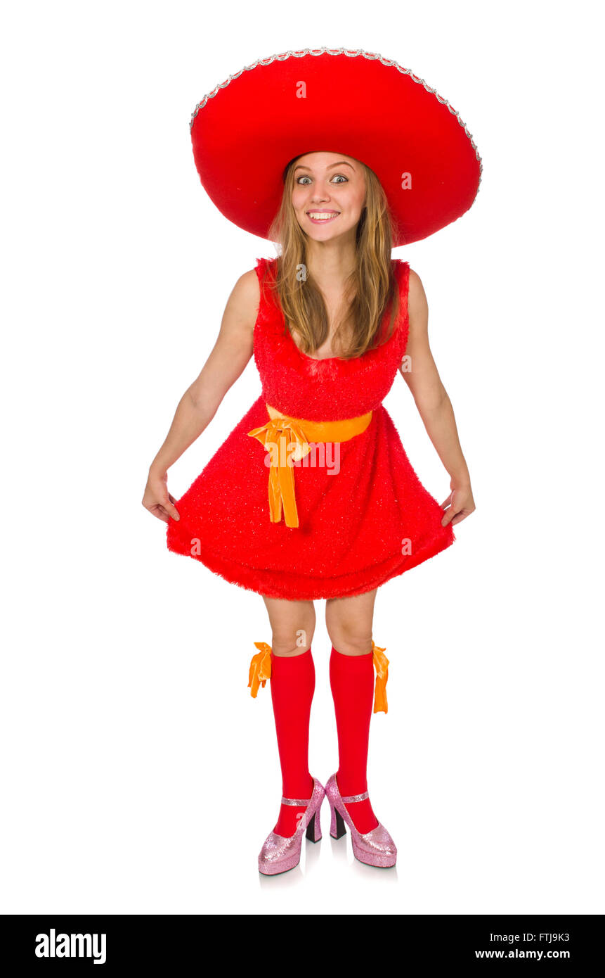 Sombrero hat on national Cut Out Stock Images & Pictures - Alamy