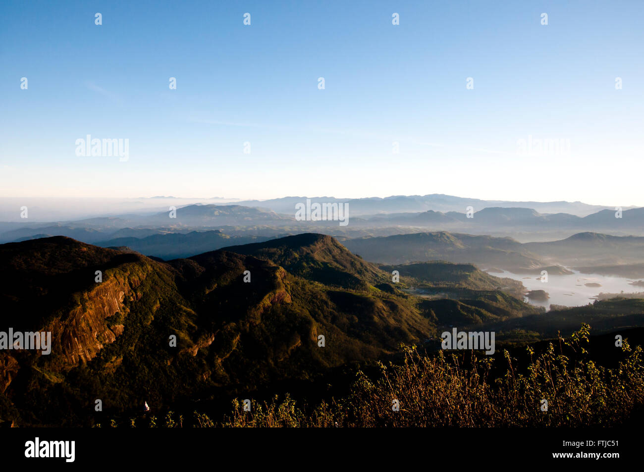 View from Adam's Peak - Sri Lanka Stock Photo - Alamy