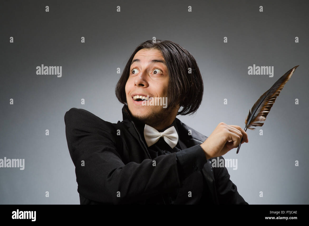 Man hand writing magic hi-res stock photography and images - Alamy