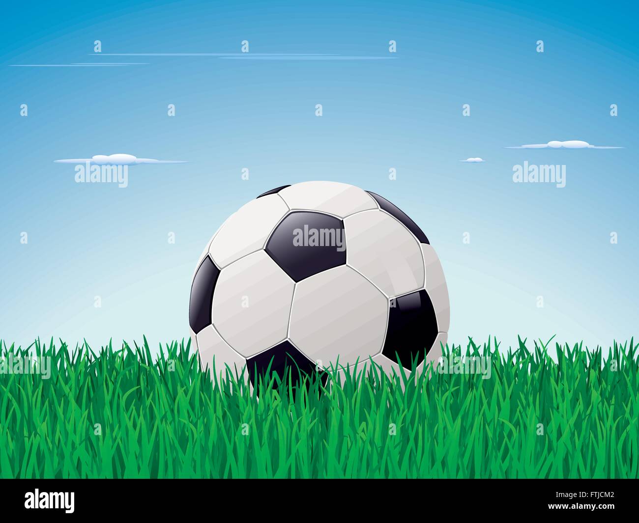 Old football pitch Stock Vector Images - Alamy