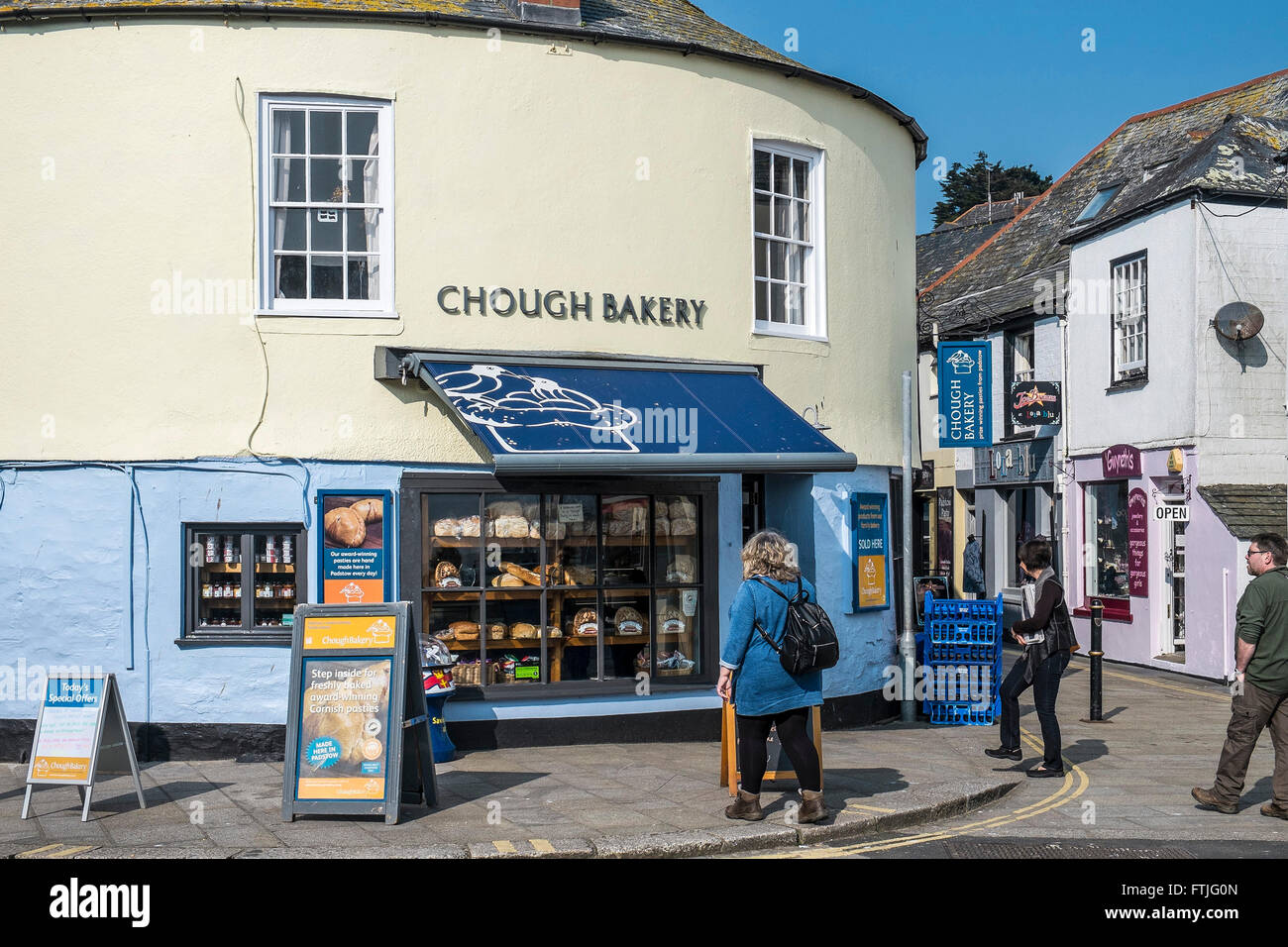 Chough bakery, padstow hi-res stock photography and images - Alamy