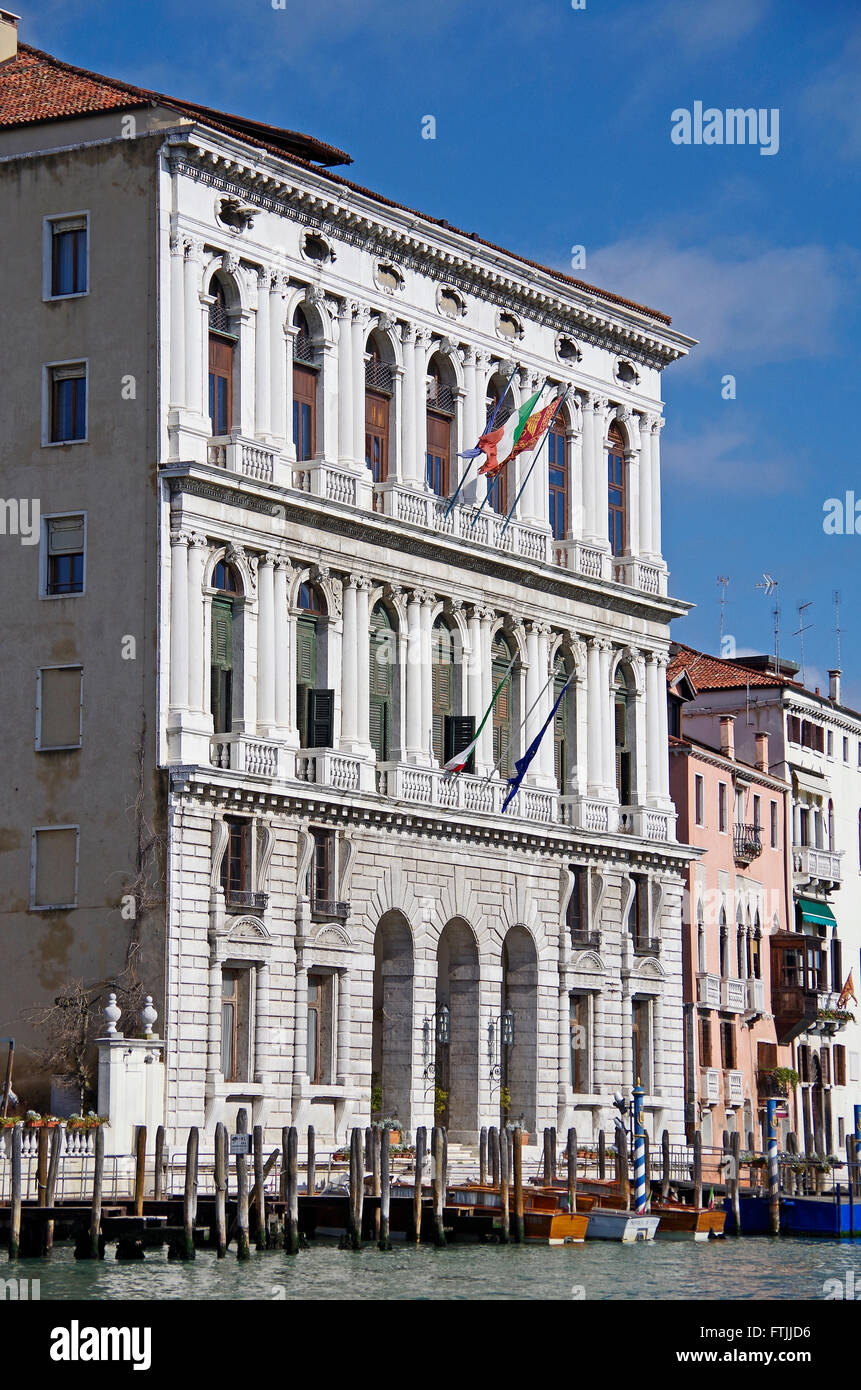 Venice, Italy, Palazzo Corner della Ca' Grande Stock Photo - Alamy