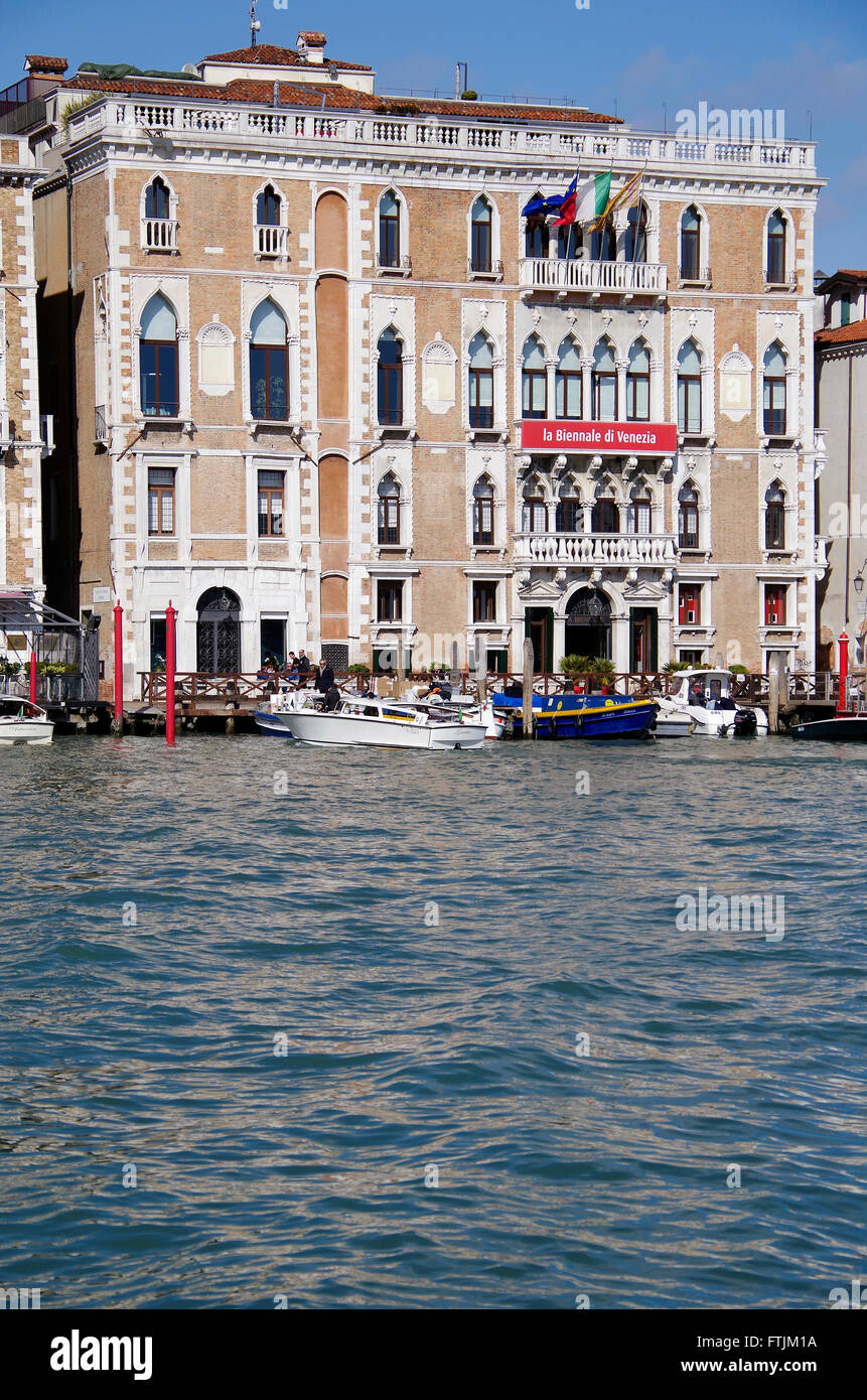 Venice, Italy, Palazzo Giustinian, Grand canal Stock Photo - Alamy