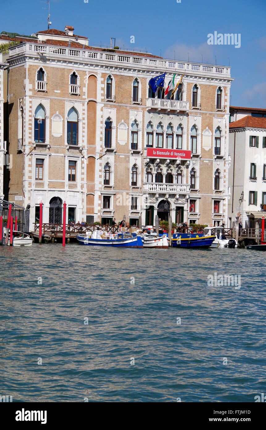 Venice, Italy, Palazzo Giustinian, Grand canal Stock Photo - Alamy