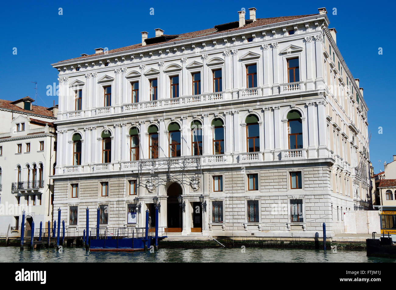 Venice, Italy, Palazzo Grassi, Grand Canal Stock Photo - Alamy