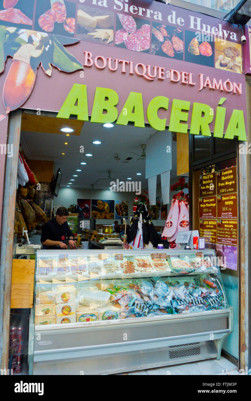 Boutique del Jamon, Ham shop, Plaza de la Encarnacion, Sevilla ...