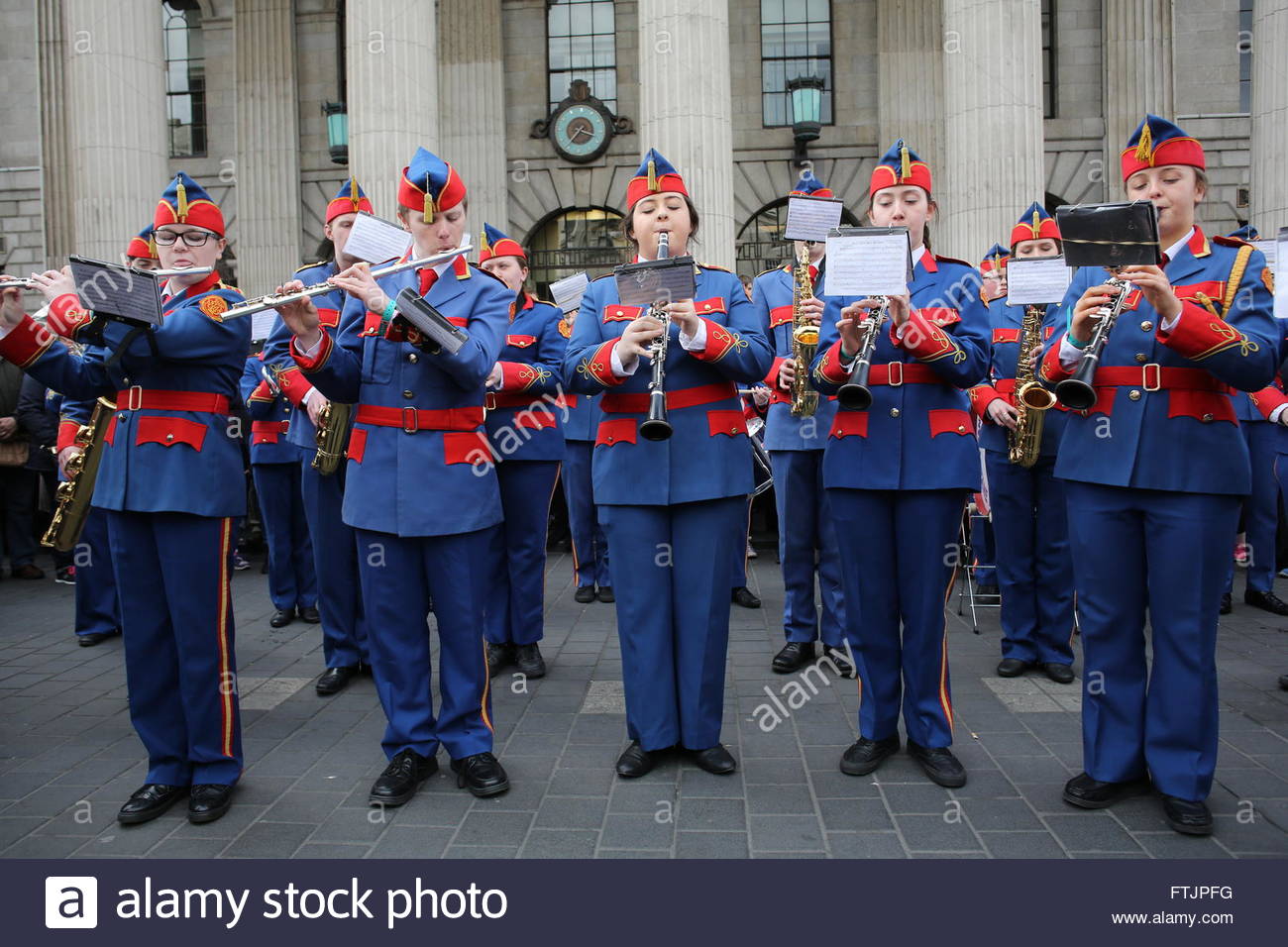 Dublin, Ireland, march 29th, 2016. Easter Week celebrations Credit ...