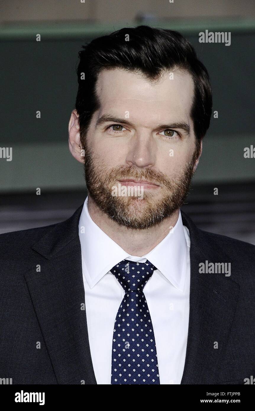 Los Angeles, CA, USA. 28th Mar, 2016. Timothy Simmons at arrivals for ...