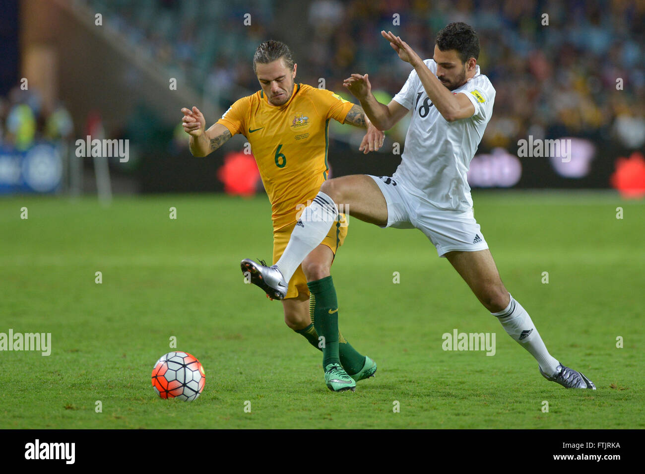 Allianz Stadium, Sydney, Australia. 29th Mar, 2016. Football 2018 World ...