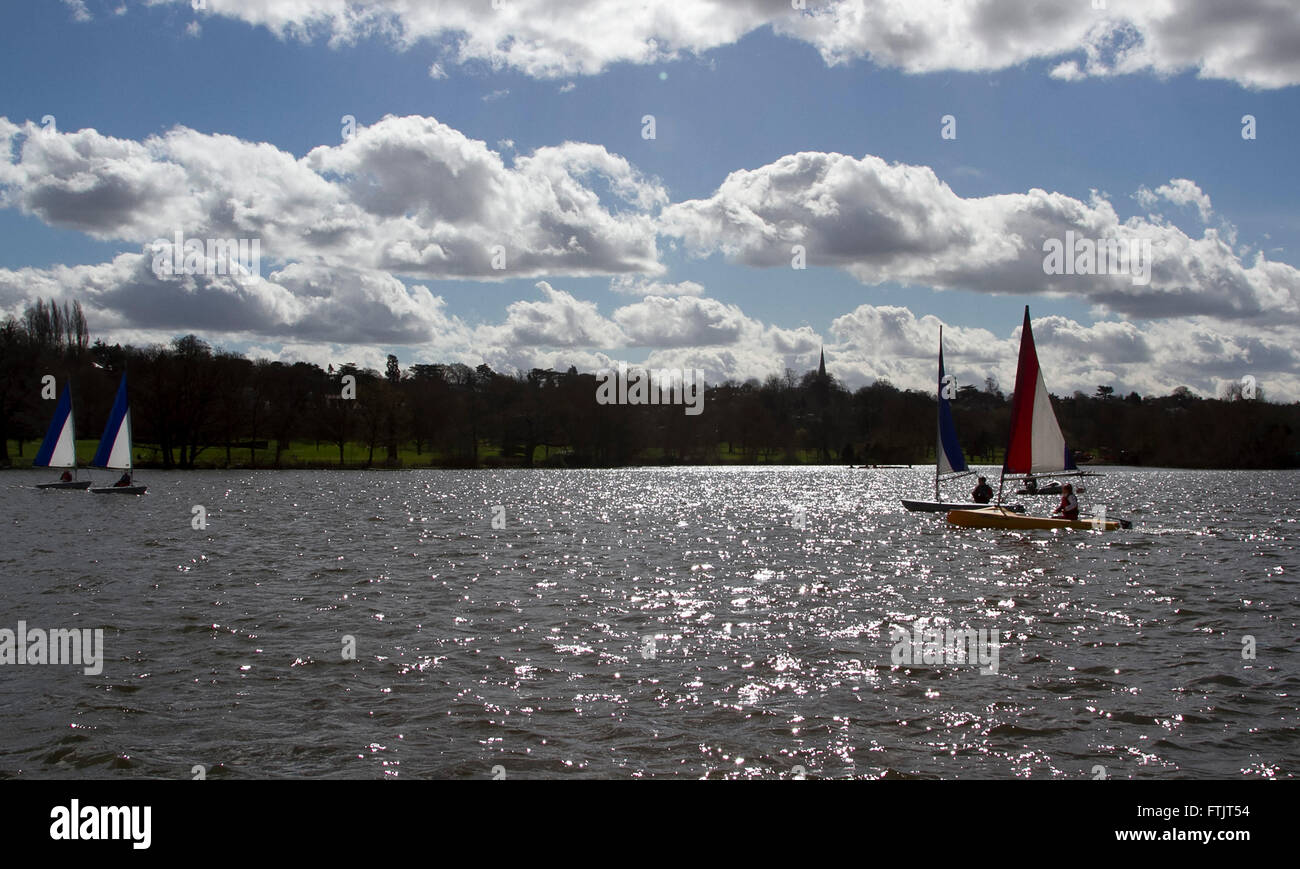 Wimbledon sailing hi-res stock photography and images - Alamy