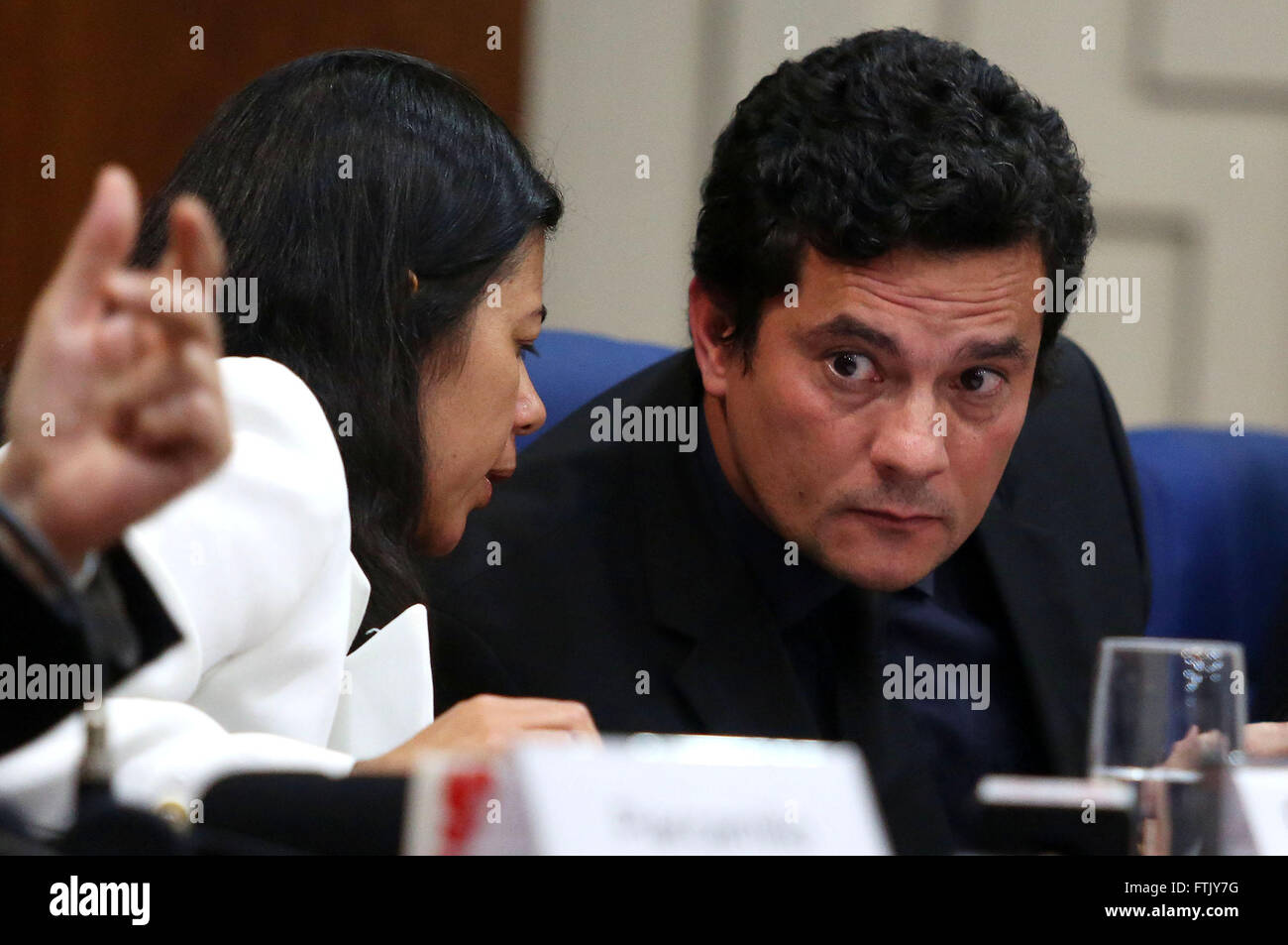 Sao Paulo, Brazil. 29th Mar, 2016. Brazilian Federal judge Sergio Moro ...
