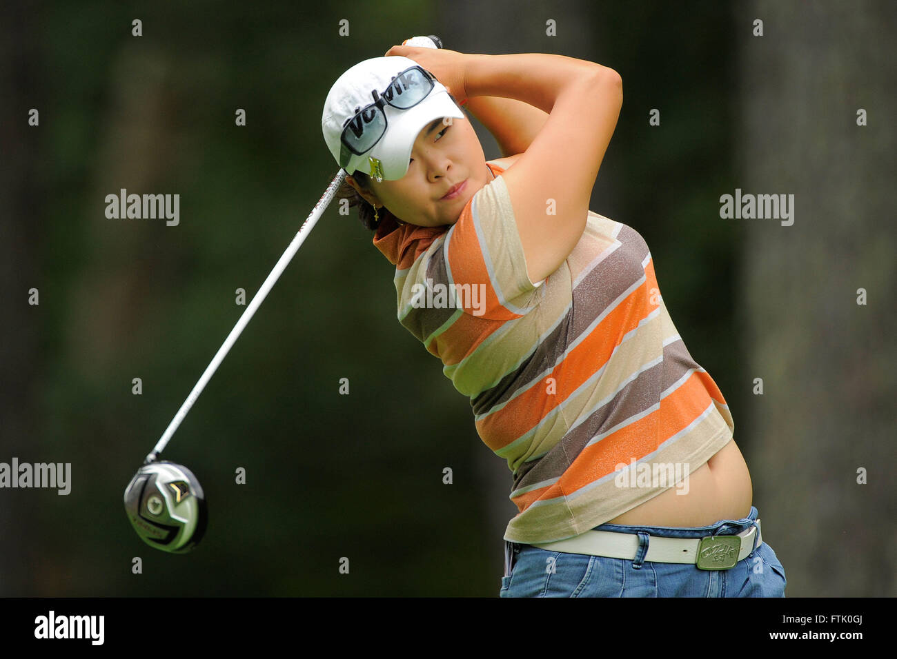 Richmond, Virginia, USA. 18th Aug, 2012. Hye-Joo Han during the Symetra ...