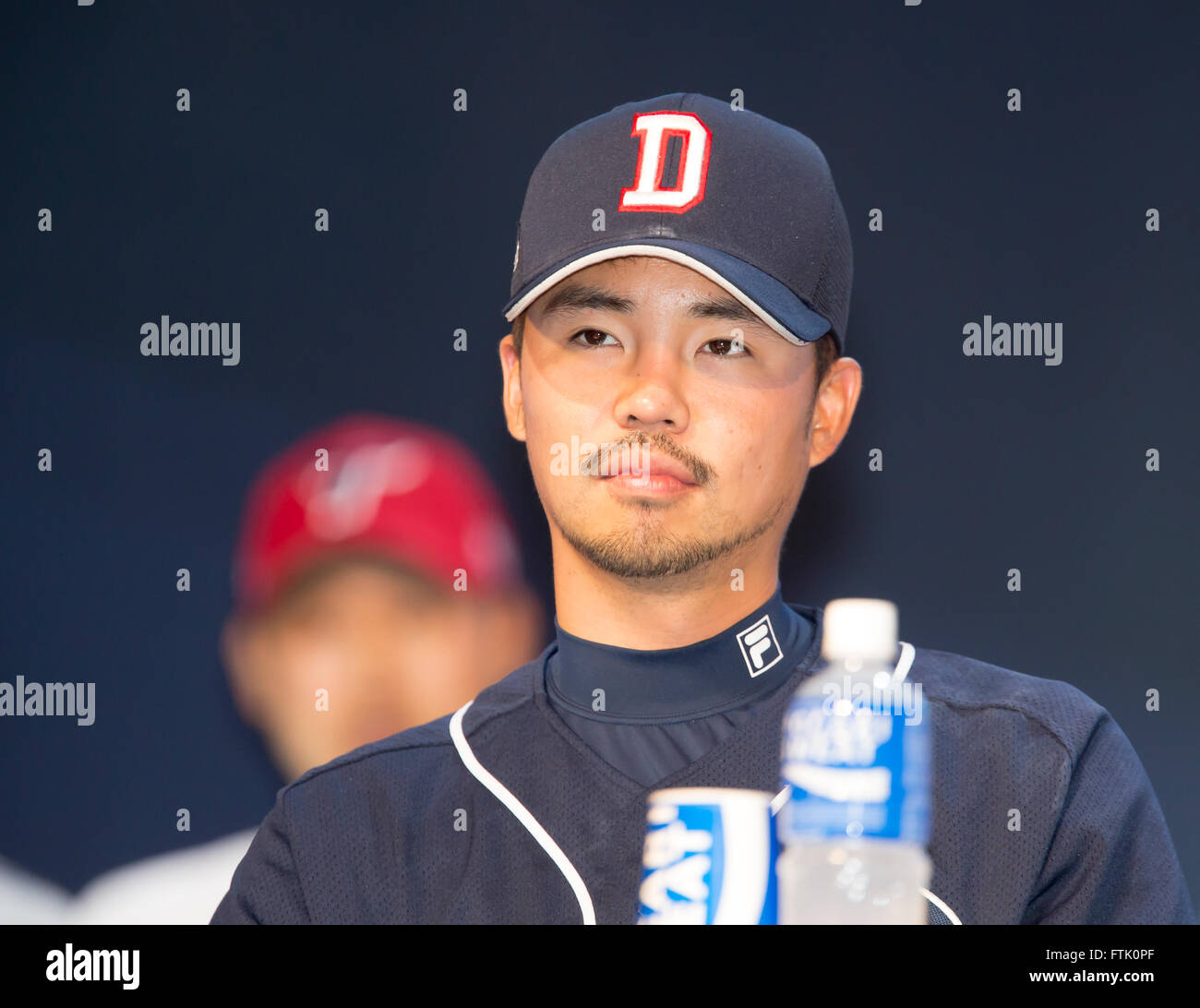 Oh Jae-won, Mar 28, 2016 : South Korean baseball team Doosan Bears ...