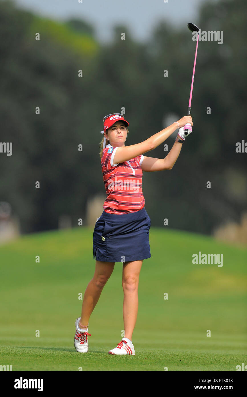 Orlando, Fla, USA. 17th Nov, 2011. Paula Creamer during the first round ...